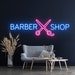 Barber Shop Led Sign, Barber Shop Neon Sign, Wall Decor, Barber Shop ...