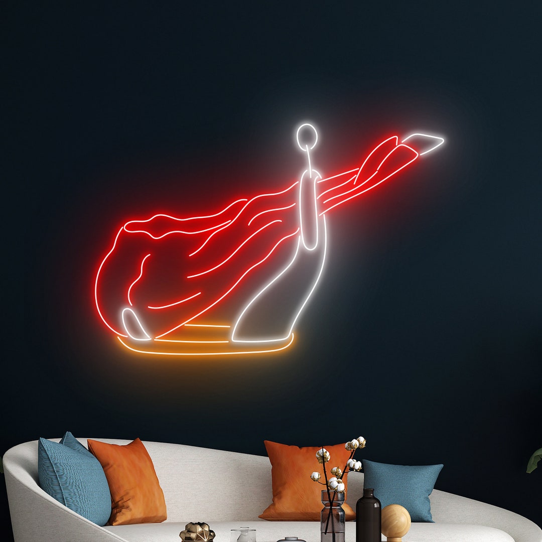 Iberico Neon Light, Meat Neon Sign, Meat Iberico Led Light, Custom ...