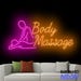 Body Massage Neon Sign, Acupressure Massage Open Led Sign, Massage Neon ...