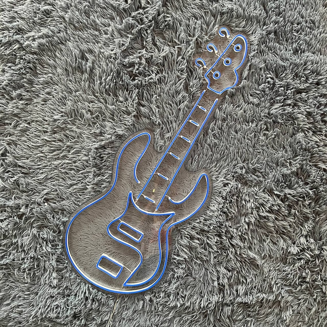 Guitar Neon Sign Guitar Wall Decor for Music Studio Bar or - Etsy