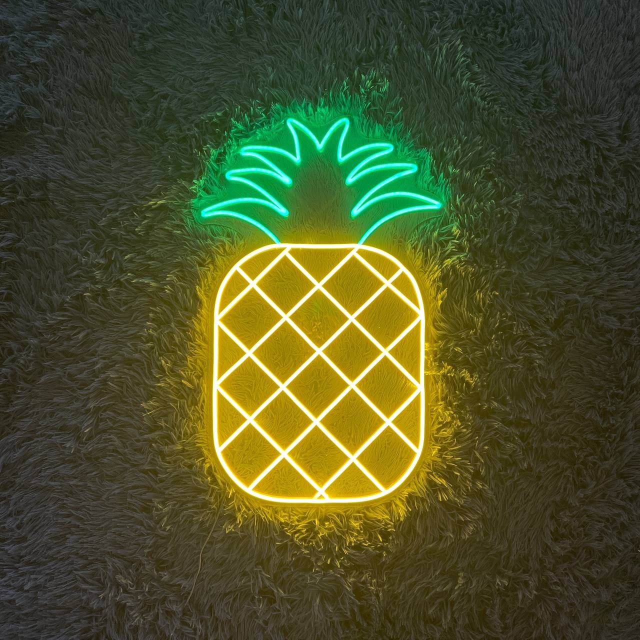 Pineapple Fruit Neon Sign Lights | Personalized Custom Neon Sign for ...