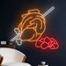 Roasted Chicken Neon Sign, Roasted Chicken Led Sign, Chicken Led Light ...