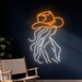 Cowgirl Led Sign Cowgirl Neon Sign Cowboy Girl Neon Light - Etsy