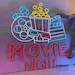 Movie Night Neon Sign, Movie Night Neon Light, Movie Night Led Light ...