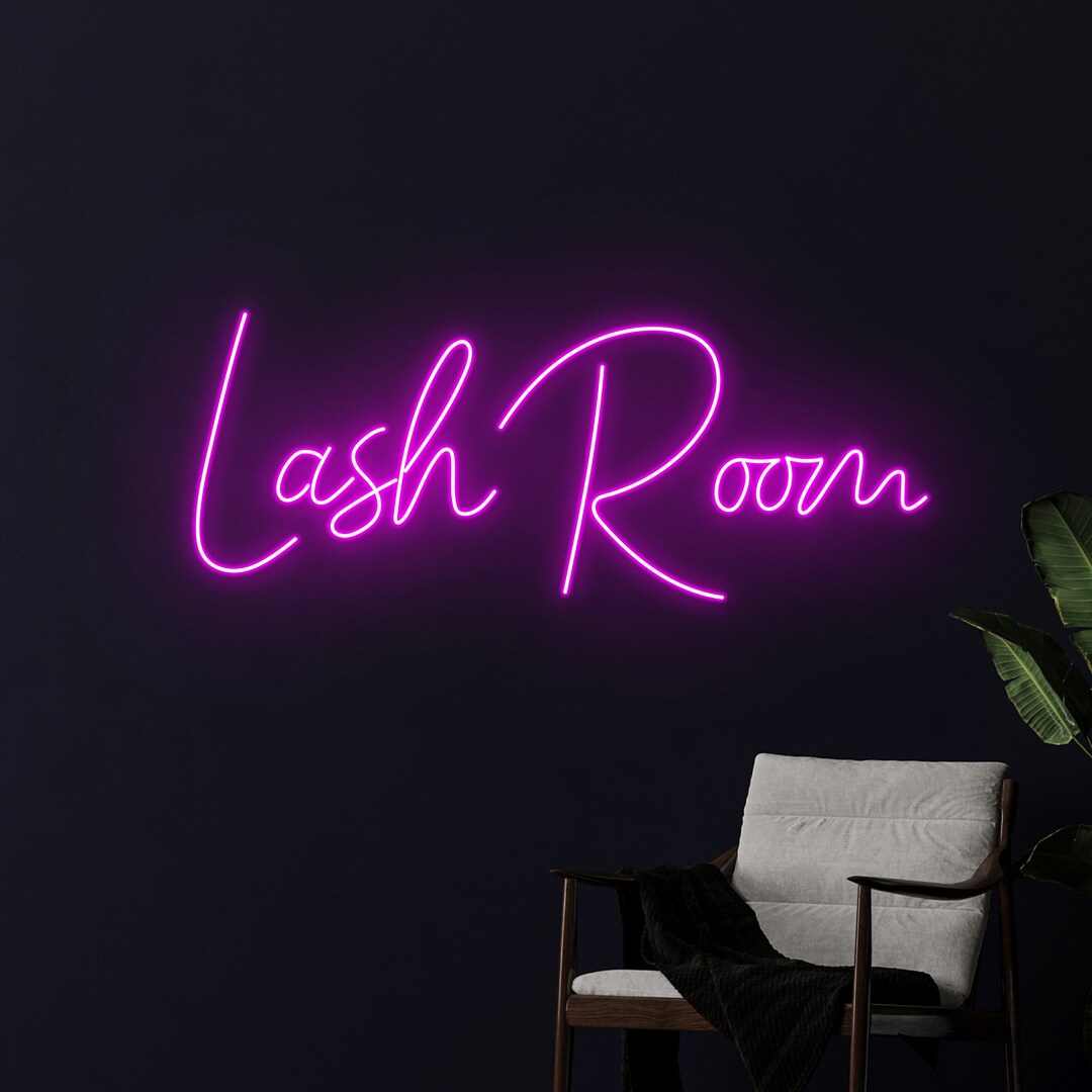 Lash Room Neon Sign, Lash Room LED Light, Lash Neon Light, Beauty Led ...
