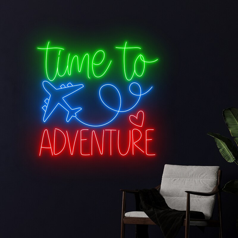 Adventure Time Neon Light - Etsy