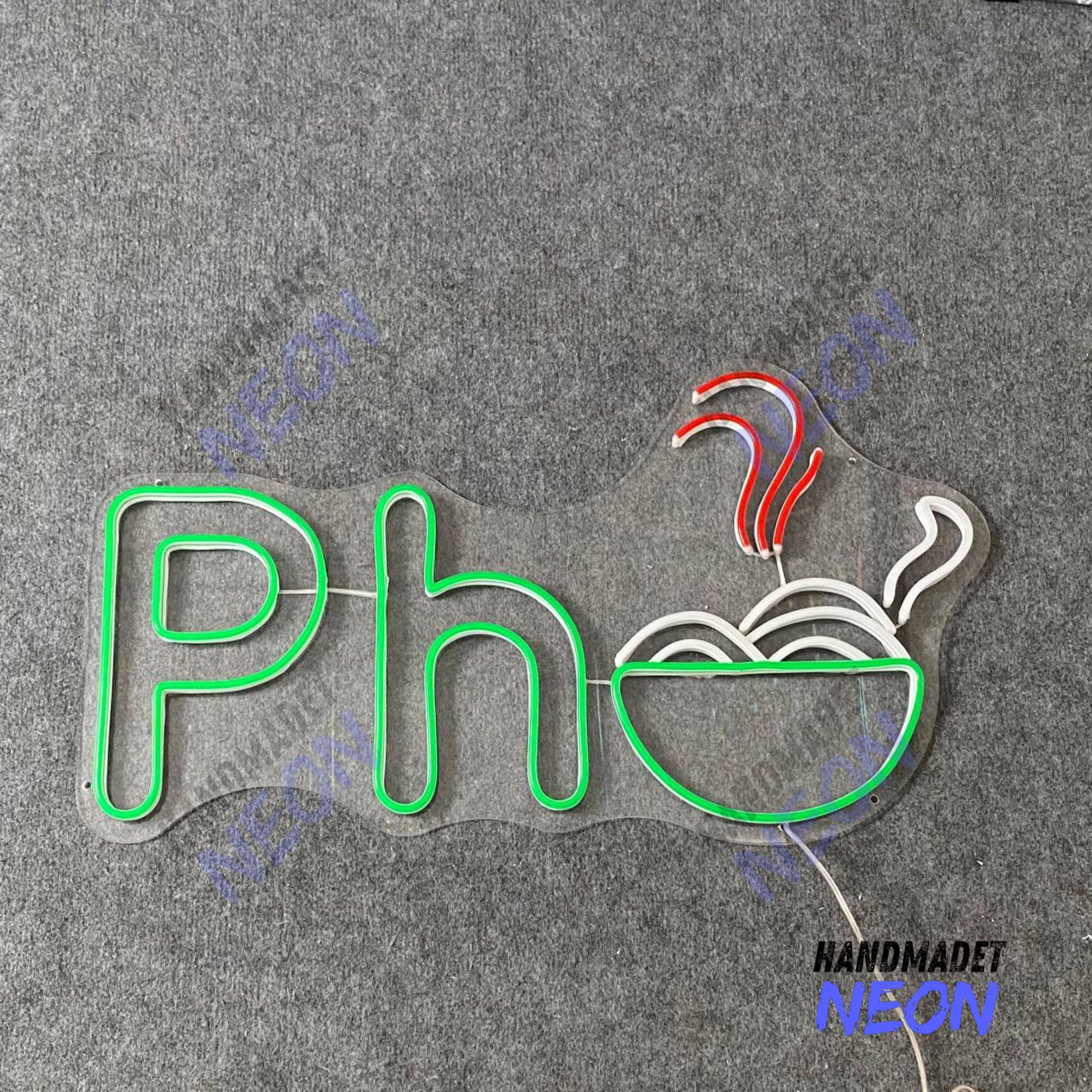 Pho Led Sign, Pho Noodles Neon Sign, Vietnamese Noodles Led Light ...