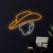 Cowboy Neon Sign Cowboy Neon Light Western Man Led Light - Etsy