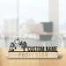 Custom Professor Metal Desk Name Plate, Professor Metal Job Name Plate ...