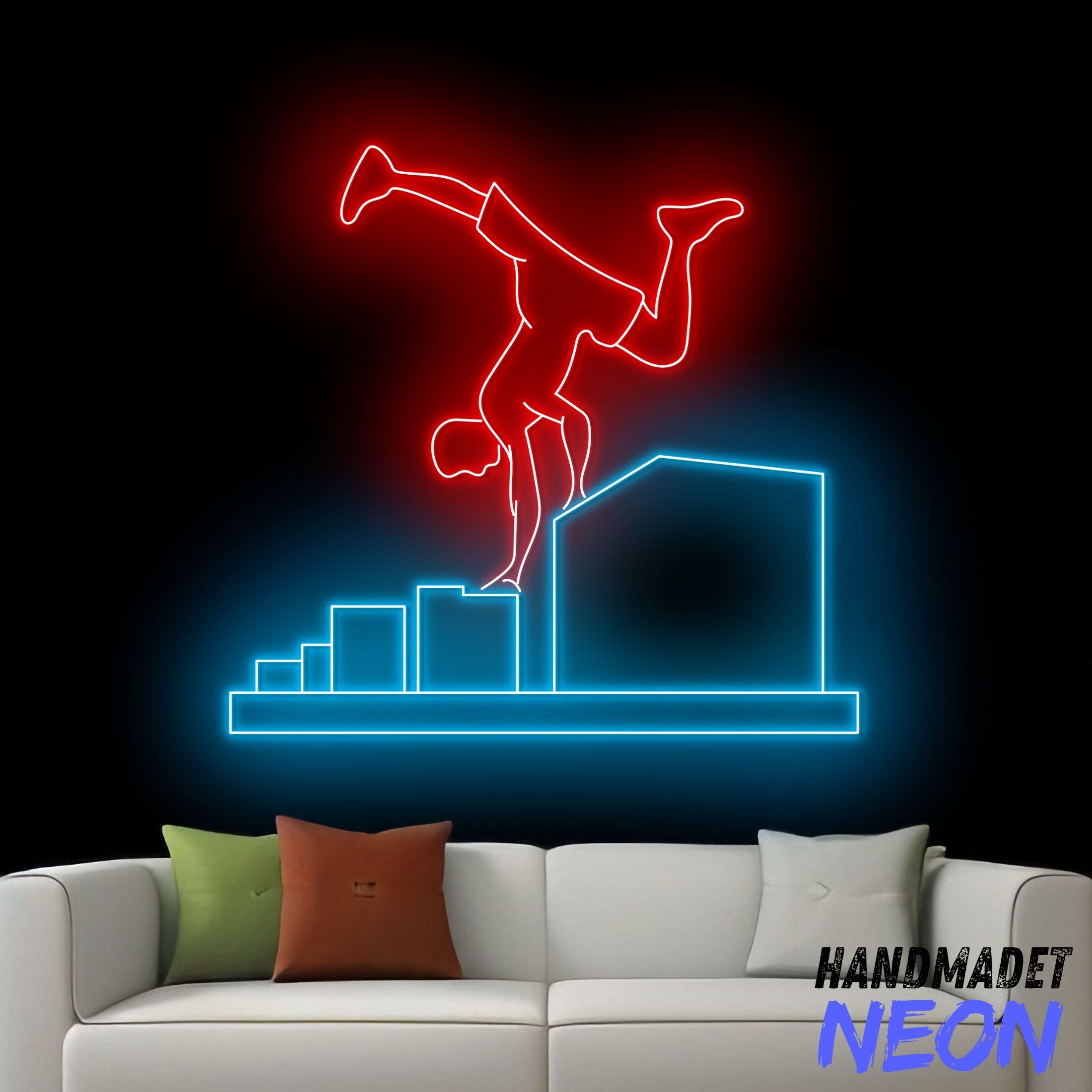 Parkour Neon Sign, Parkour Led Sign, Parkour Neon Light, Parkour Sport ...