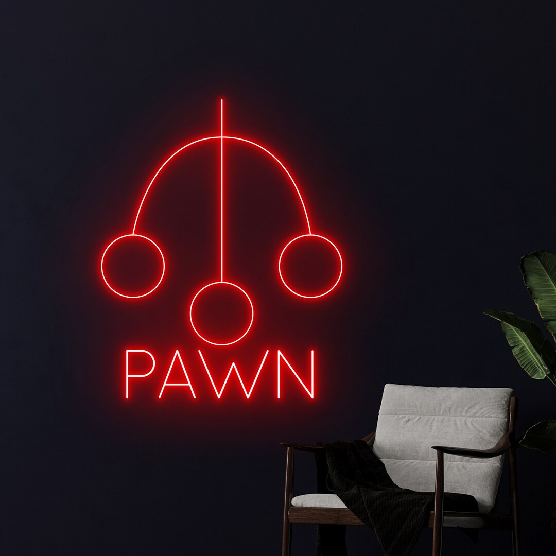 Pawn Led Sign, Pawn Shop Neon Sign, Pawnbroker Led Light, Pawn Shop ...