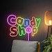 Candy Shop Neon Sign, Candy Shop Led Lights, Candy Neon Lights, Custom ...
