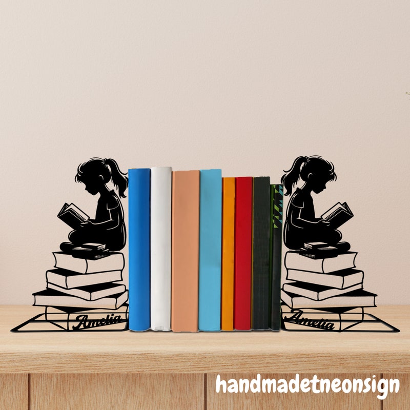 Girls Reading Sign - Etsy