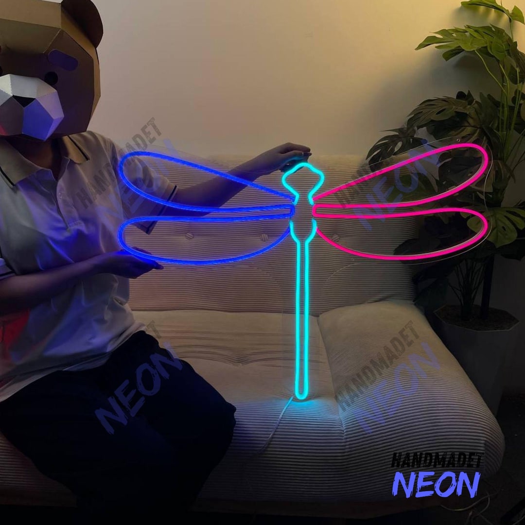 Dragonfly Neon Sign, Dragonfly Led Sign, Dragonfly Neon Light, Custom ...