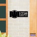 Personalized Seashell House Number, Seashell Home Number Metal Wall ...