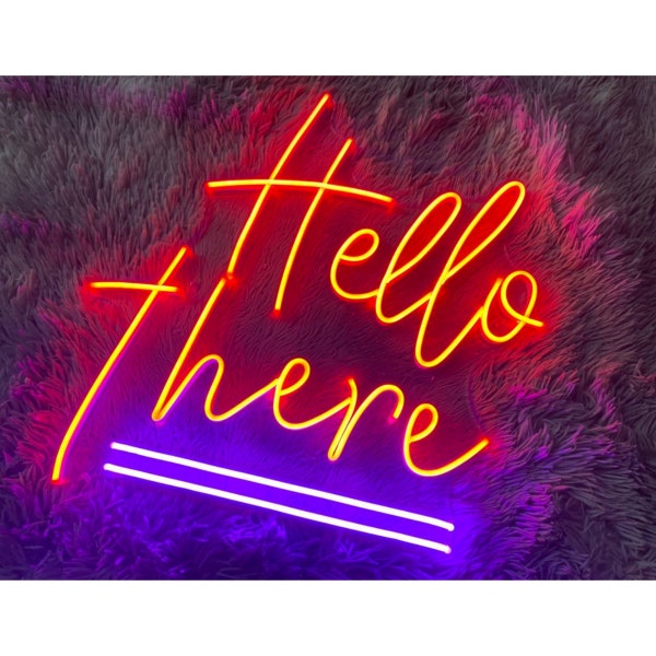 Hell Here Neon Sign - Etsy