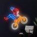 BMX Freestyle Sport Neon Sign, Cycling BMX Freestyle Neon Sign, BMX ...