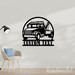 Personalized Wrecker Tow Truck Metal Wall Sign, Vehicle Metal Wall ...