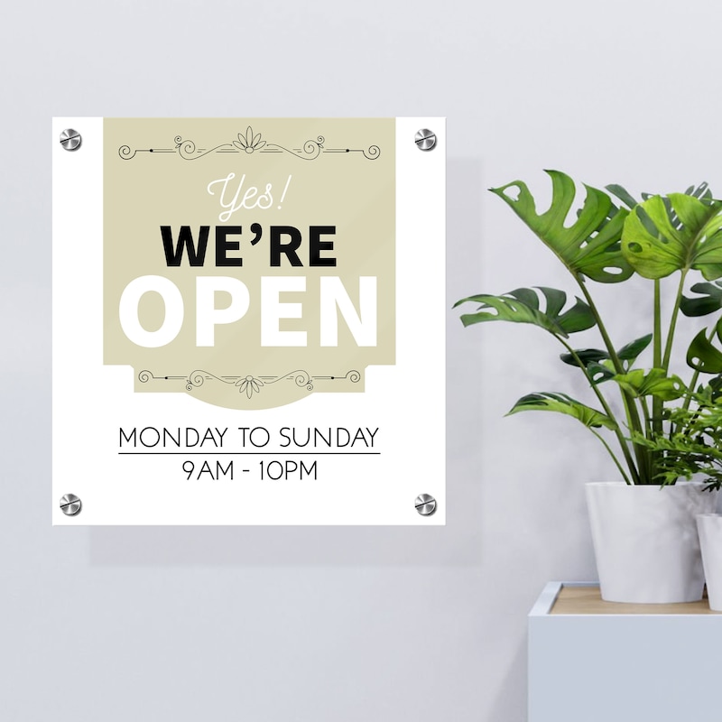 We Are Open Signs - Etsy