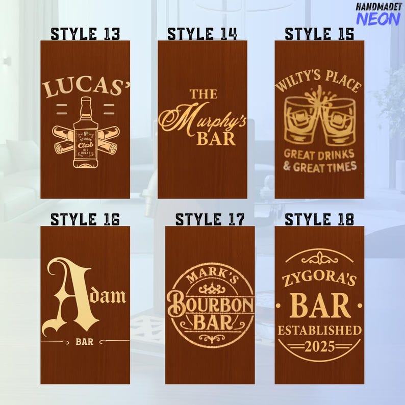 Personalized Whiskey Dispenser – Rustic Wooden Liquor Bottle Holder ...