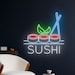 Sushi Neon Sign, Japanese Food LED Sign, Sushi Neon Light, Japan ...