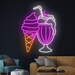 Milkshake Ice Cream Neon Led Sign, Ice Cream Milkshake Neon Sign ...