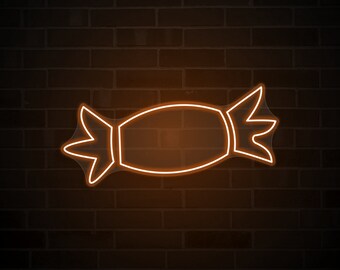 Christmas Candy Neon Sign - Etsy