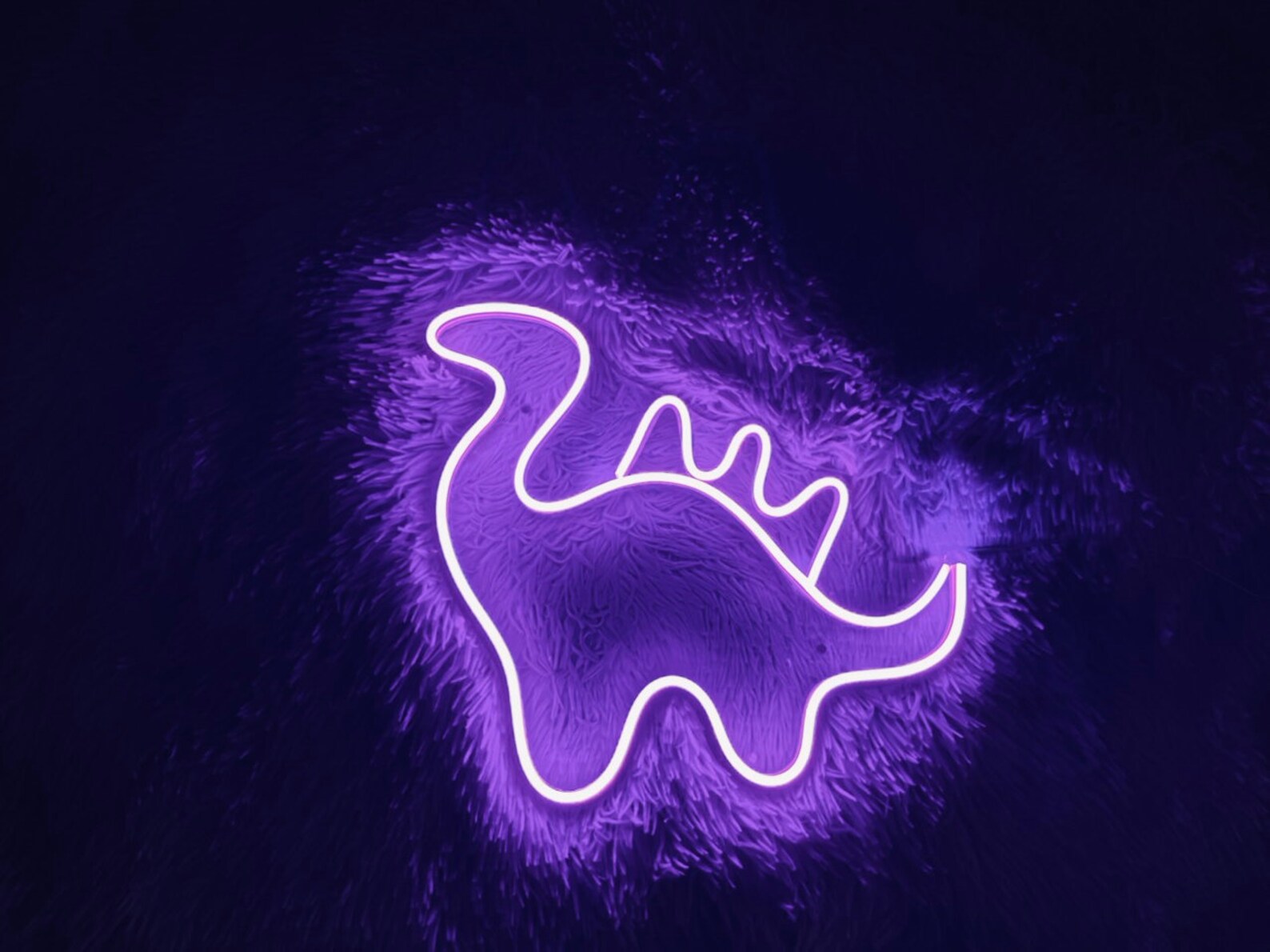 Cute Dinosaur Led Sign, Cute Dinosaur Neon Sign, Wall Decor, Game Room ...