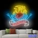 Barbecue Neon Sign, BBQ Bar Led Sign, Grill Meat Neon Light, Steak BBQ ...