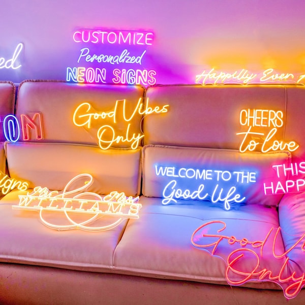 Neon Sign Aesthetic - Etsy
