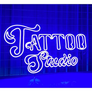 Tattoo Studio Neon Light, Tattoo Shop Led Sign, Tattoo Salon Led Light ...