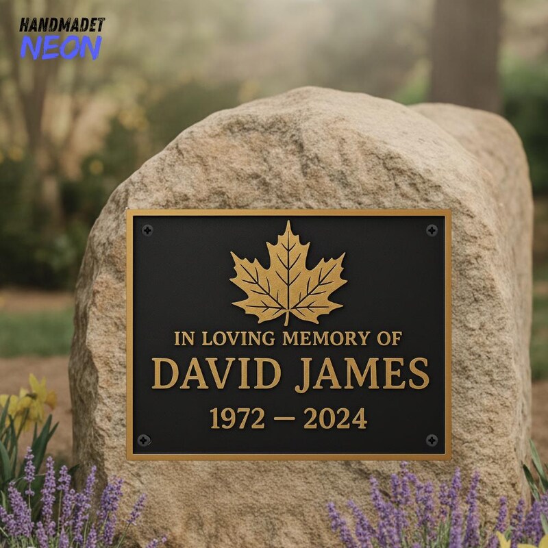 Maple Leaf Wall Plaque - Etsy