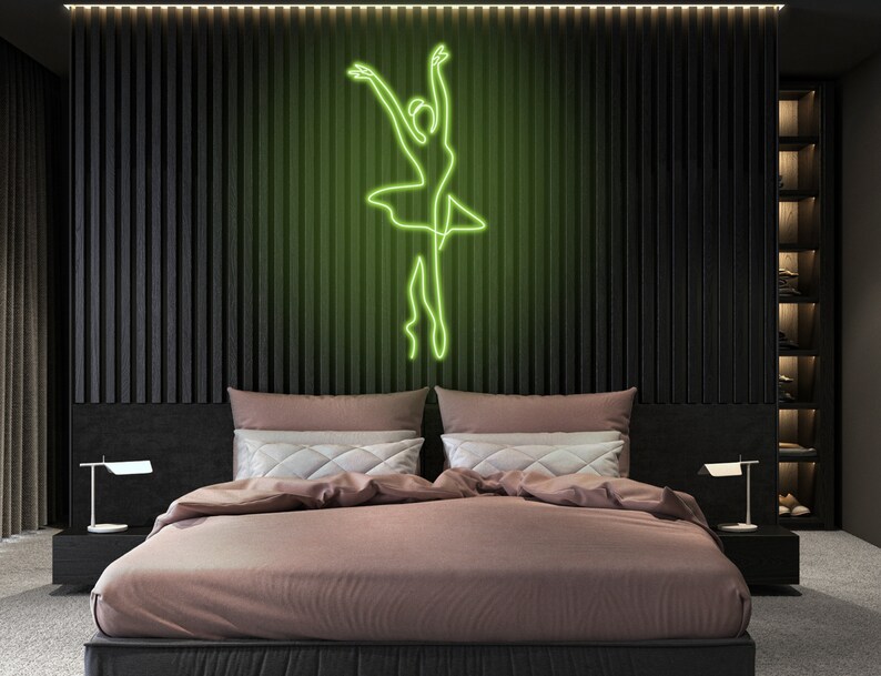 Ballet Dancer Neon Sign Ballet Dance Neon Custom LED Neon - Etsy