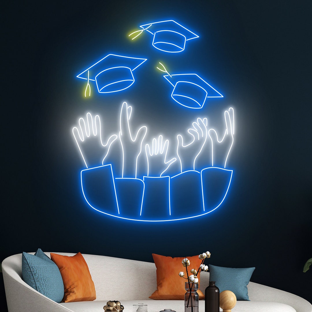 Congratulation 2024 Neon Sign Custom Graduation Gifts, Neon Light Wall ...