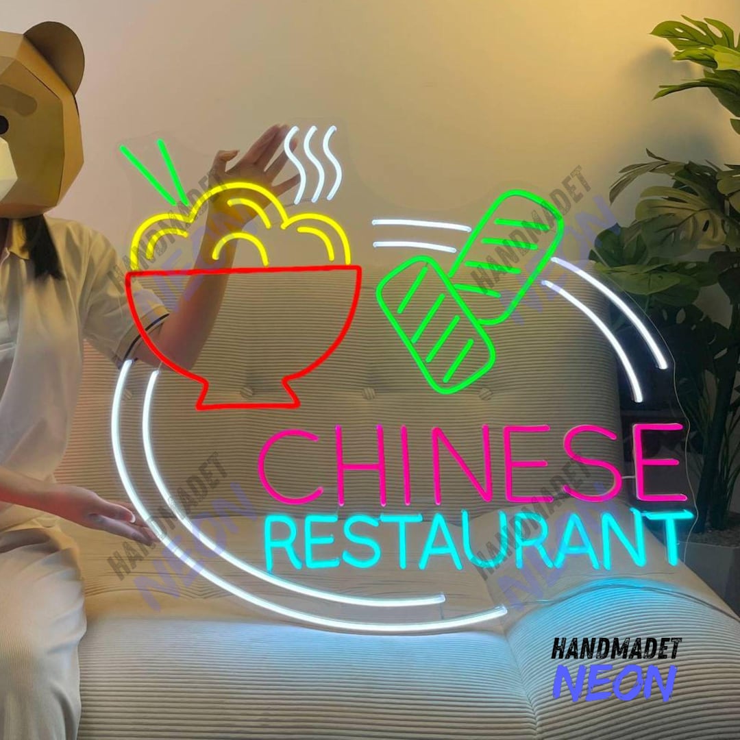 Chinese Restaurant Neon Sign, Chinese Noodle Led Sign, Food Led Light ...