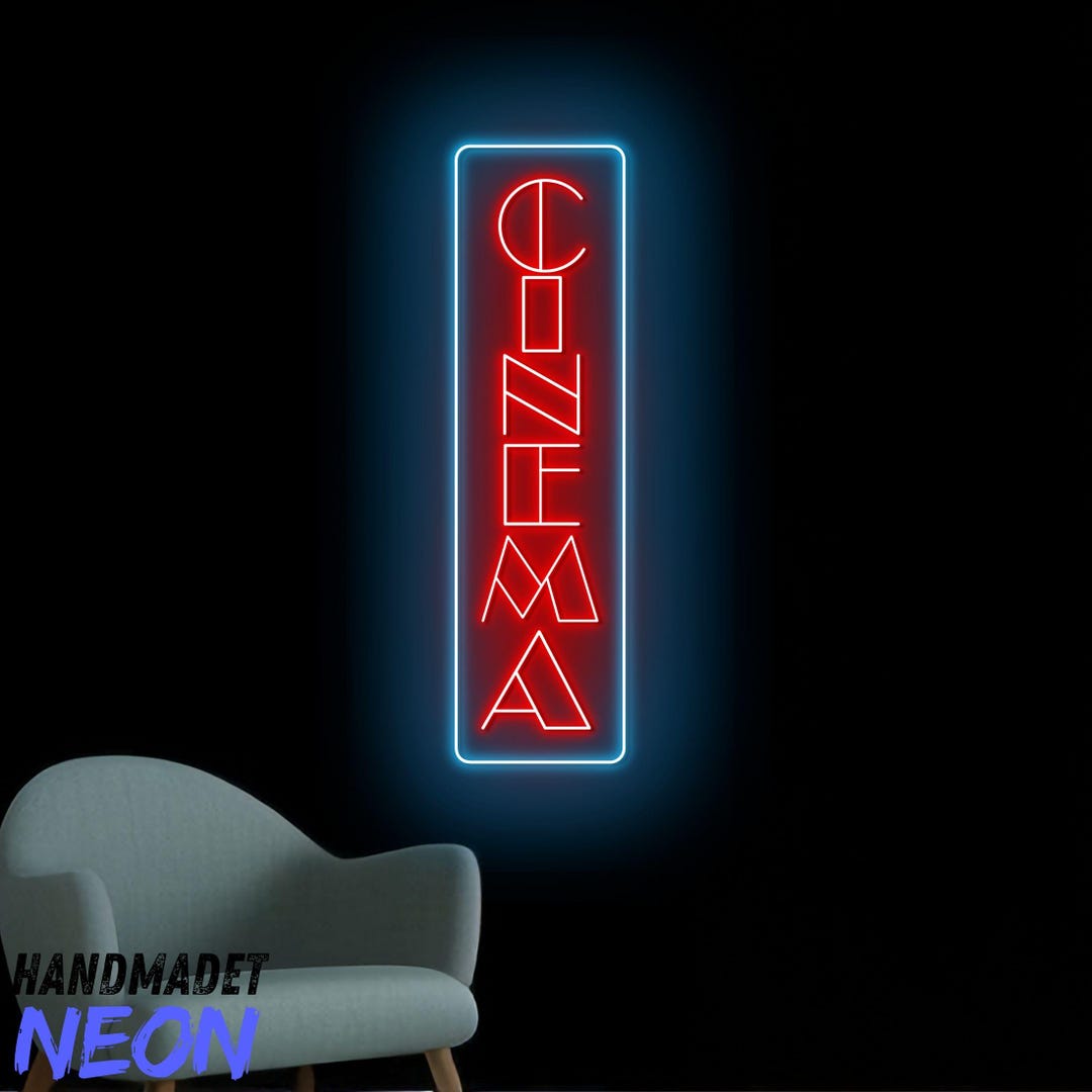 Cinema Neon Sign, Cinema Led Sign, Cinema Sign Board Neon Light ...