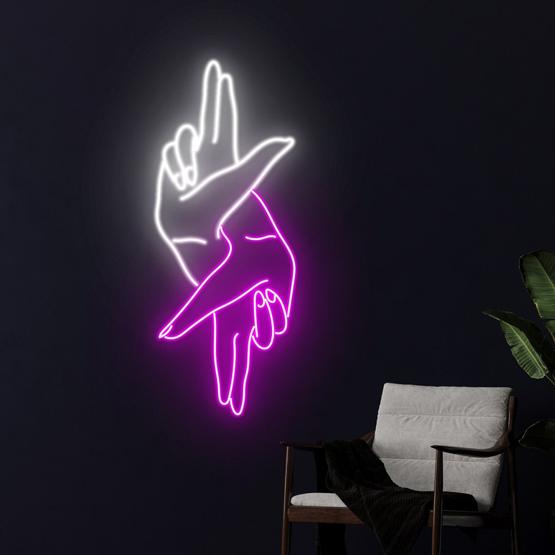 As Above so Below Neon Sign, as Above so Below Hands Neon Light, as ...