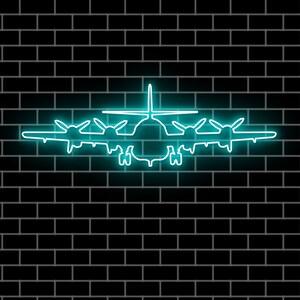 Air Plane Neon Sign, Airplane Led Light, Plane Sign, Plane Night Light ...