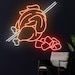 Roasted Chicken Neon Sign, Roasted Chicken Led Sign, Chicken Led Light ...