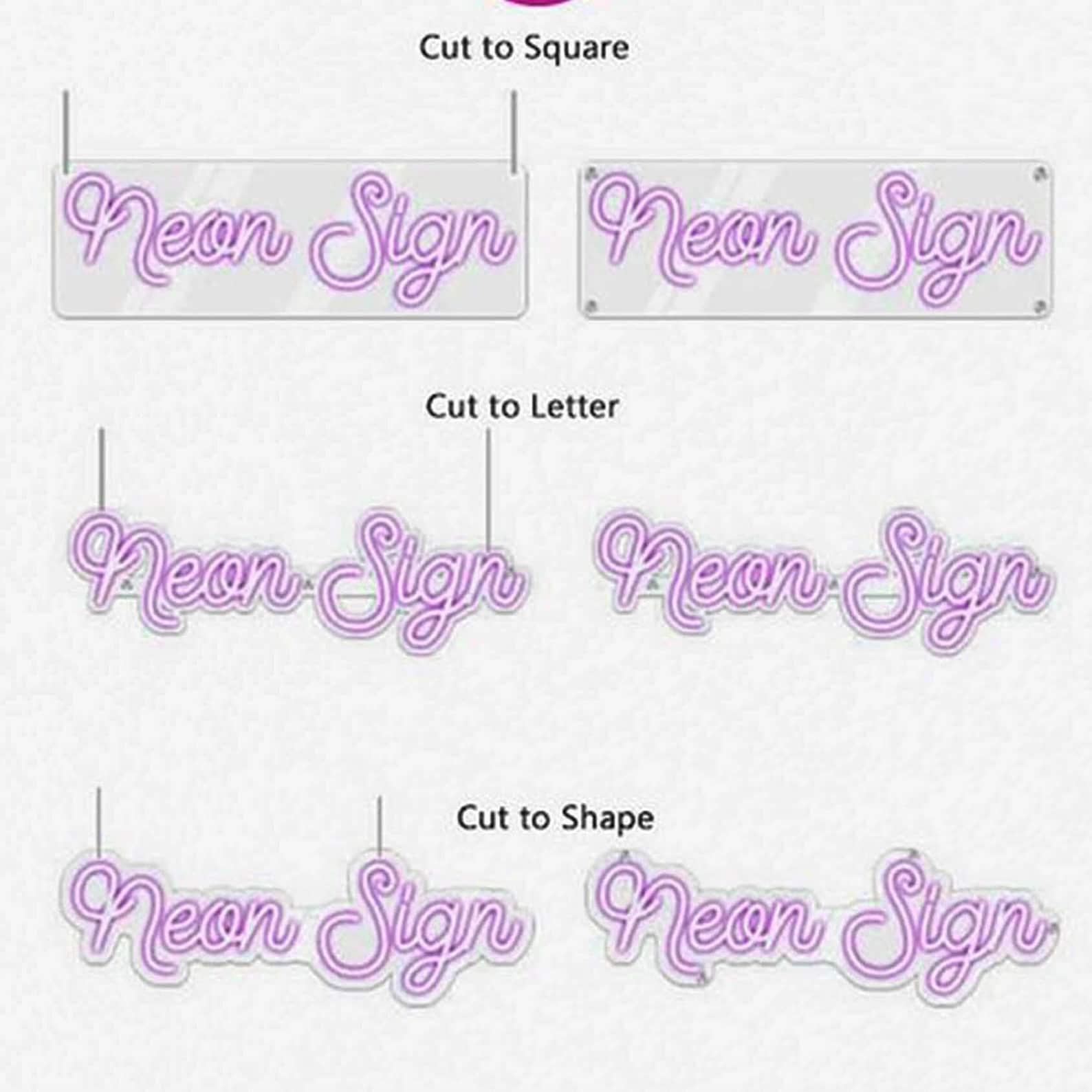 Custom Neon Sign Aesthetic Custom Neon Signs LED Neon Sign - Etsy