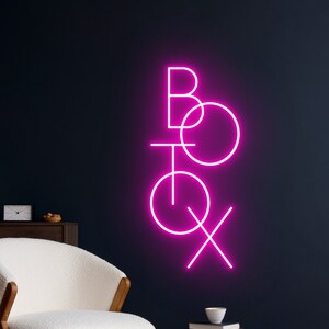 Botox Logo Neon Sign, Botox Filler Led Sign, Botox Filler Led Lights ...