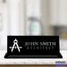 Custom Architect Metal Name Plate, Architect Name Plate Table Decor ...