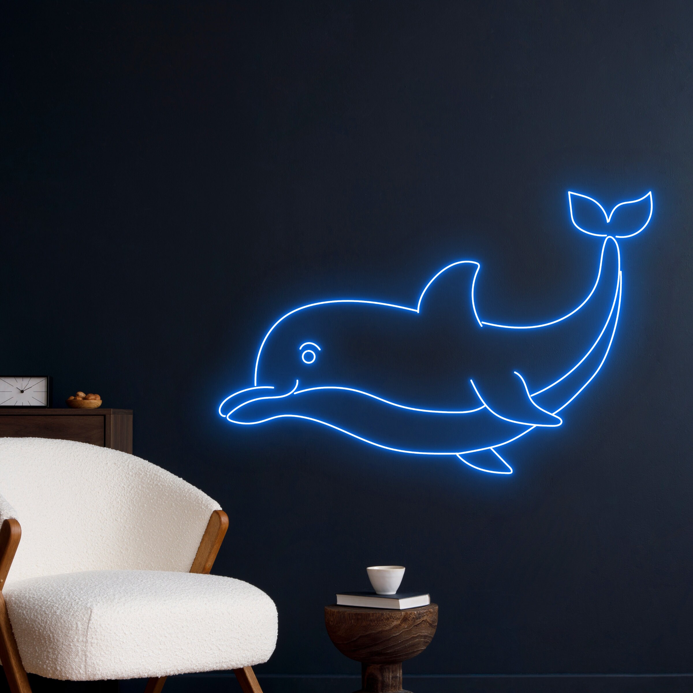 Dolphin Neon Light, Dolphin Led Light, Dolphin Led Light Neon Sign ...