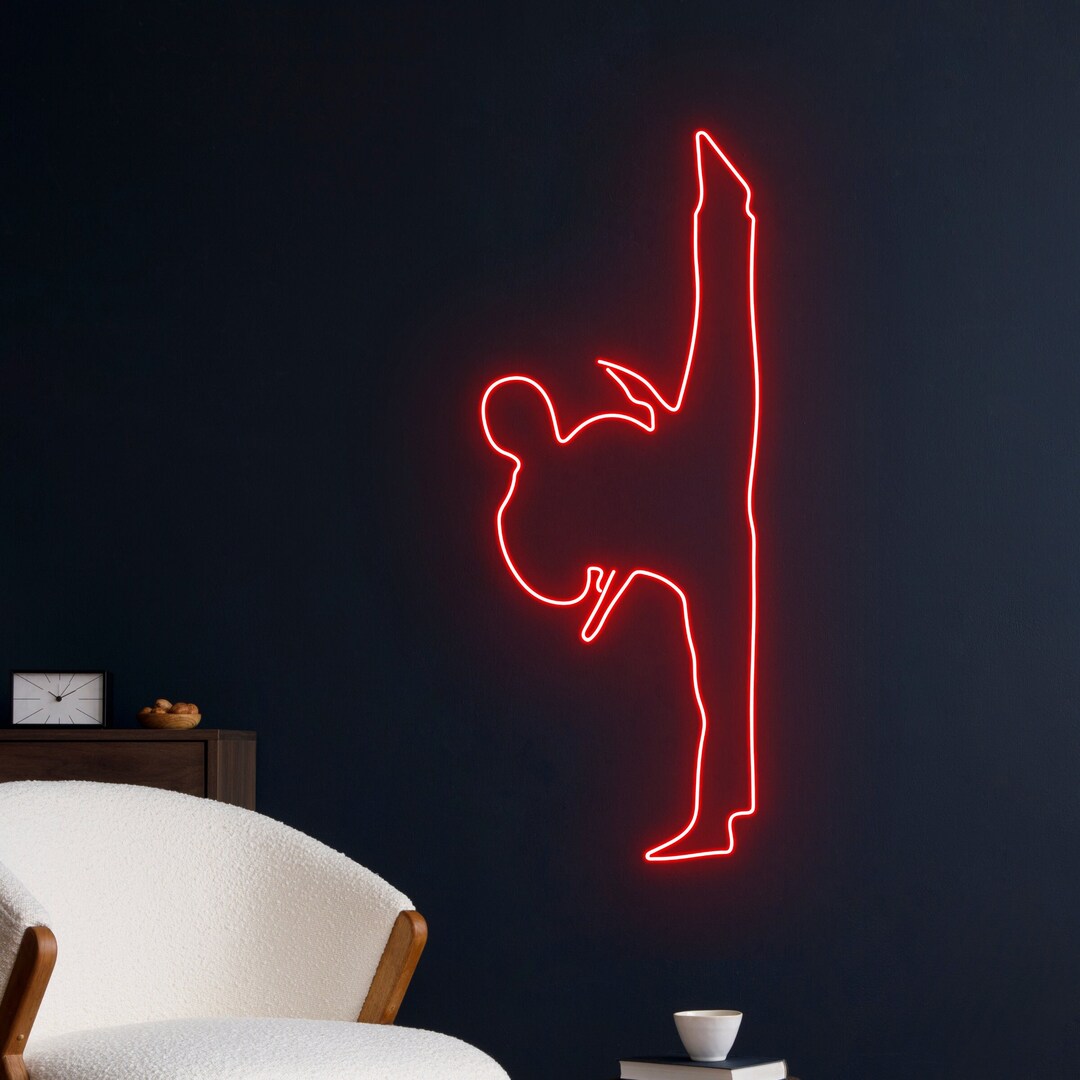 Taekwondo Neon Sign, Taekwondo Led Sign, Martial Art Led Light ...