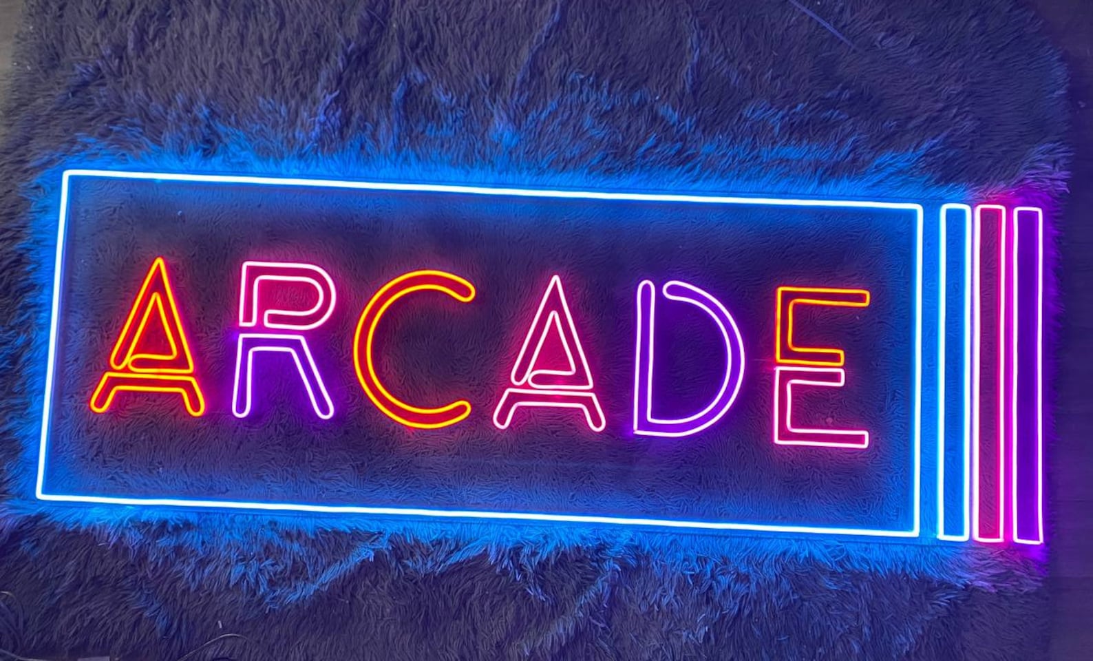 New Arcade Led Sign Arcade Neon Sign Wall Decor Game Room - Etsy