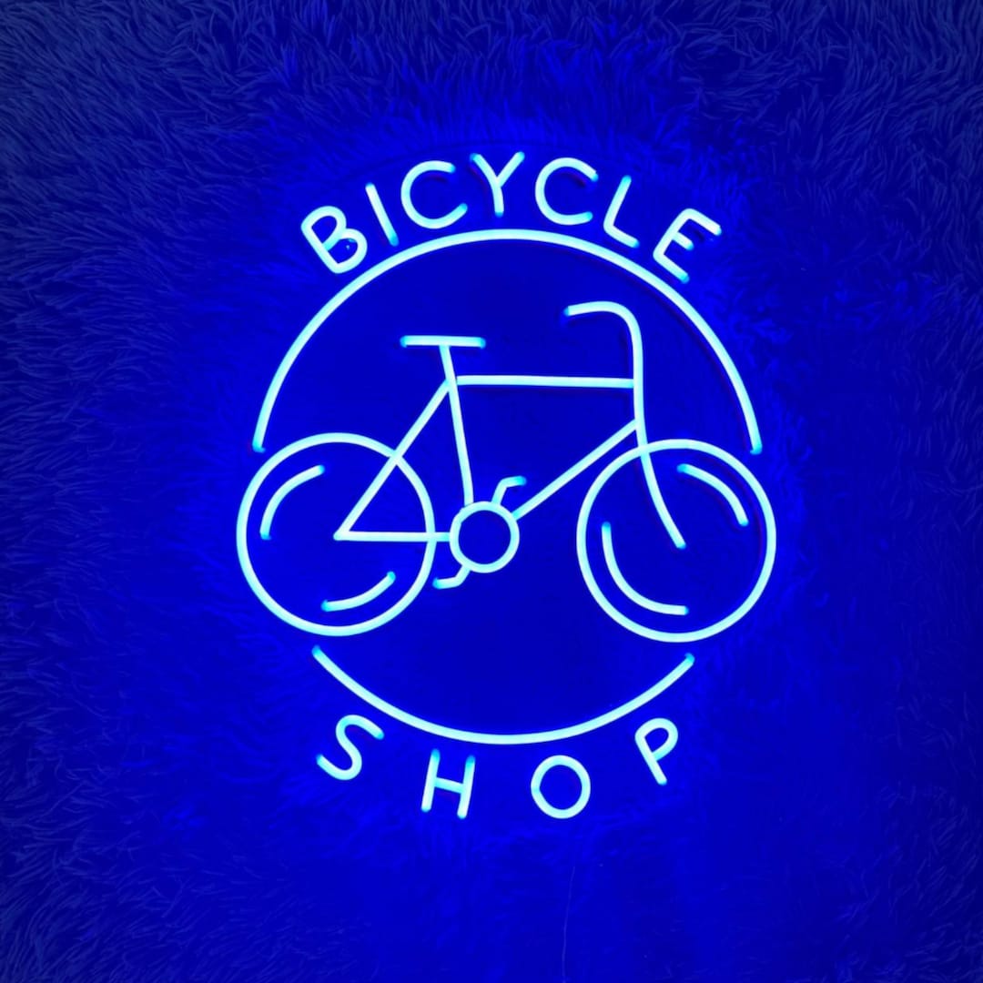 Bicycle Shop Neon Signs, Bicycle Shop LED Lights, Bicycle Neon Lights ...