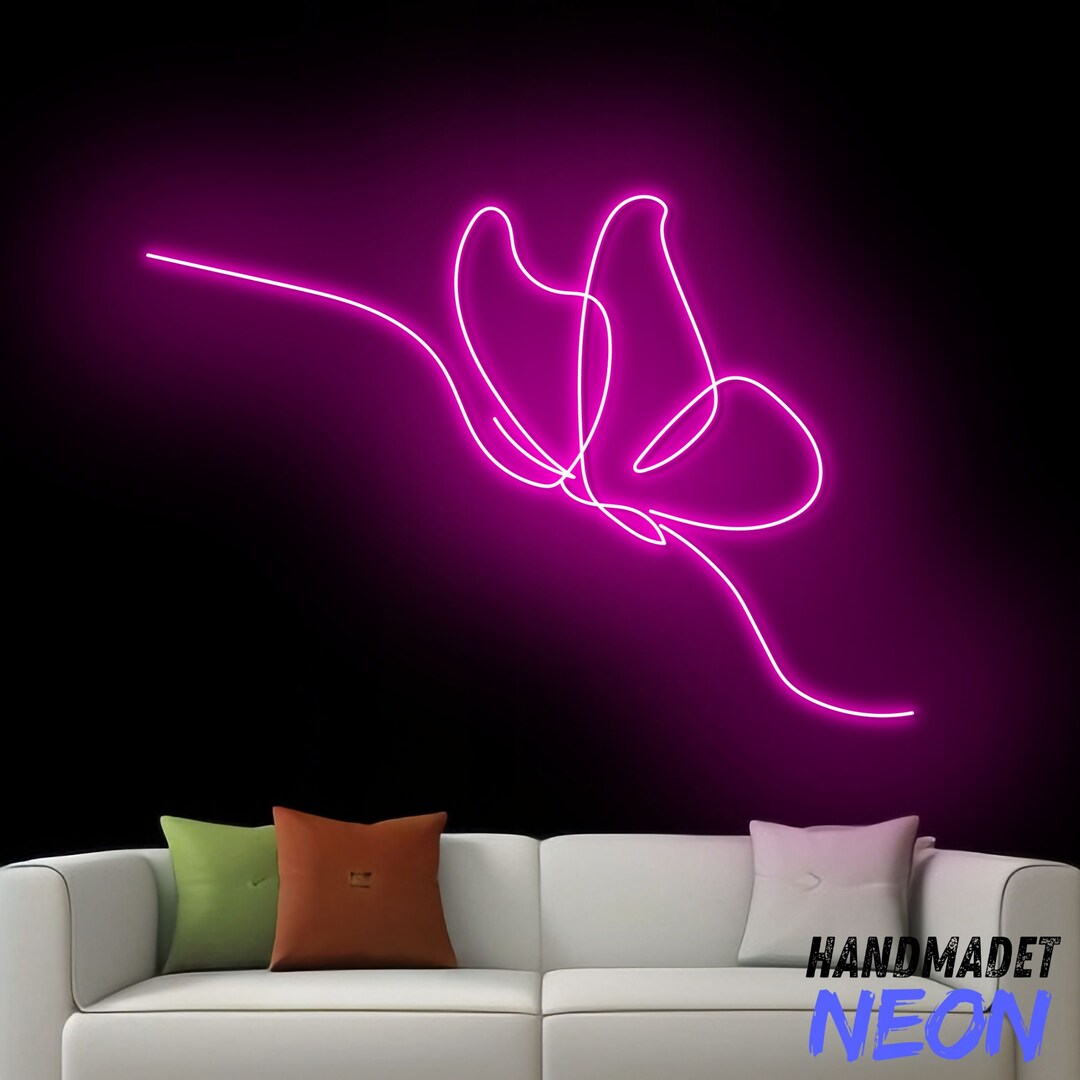Butterfly Neon Sign, Butterfly Led Sign, Butterfly Neon Light ...