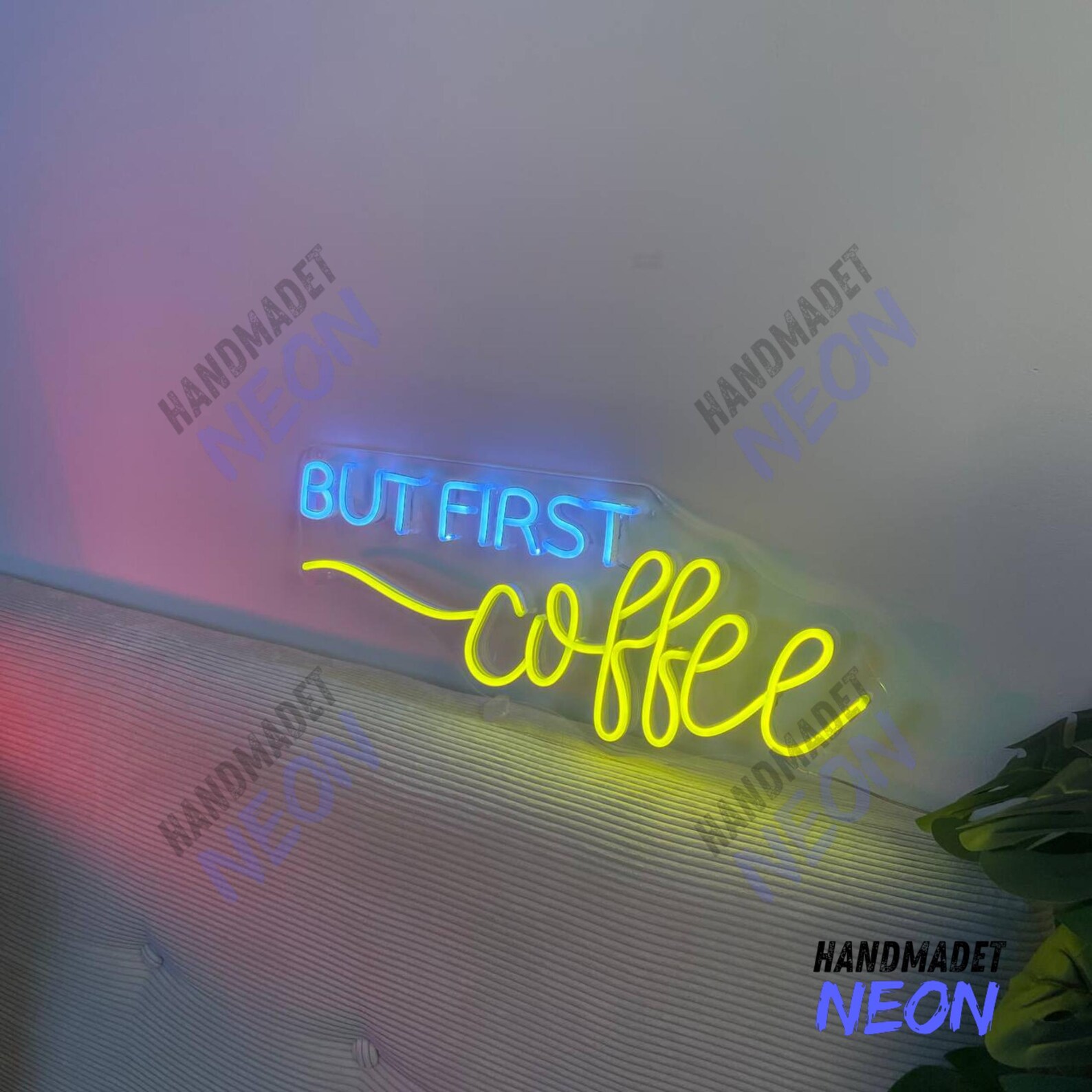 But First Coffee Led Sign, but First Coffee Neon Sign, Wall Decor ...