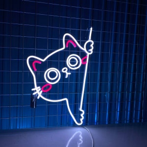 Cat Led Sign, Cat Led Light, Cat Neon Sign, Cat Neon Light, Pet Room ...