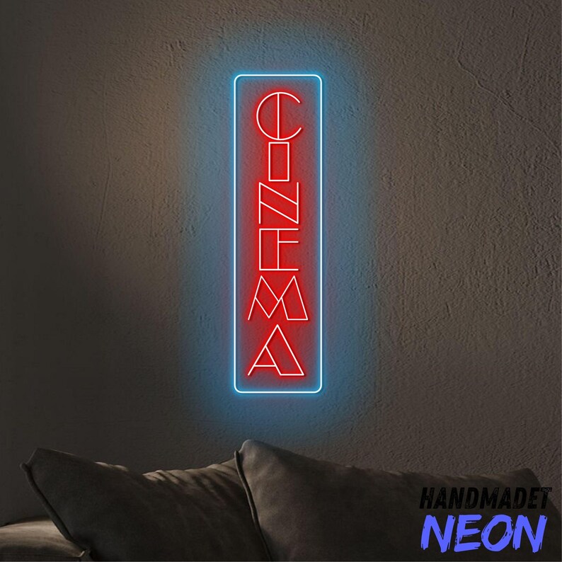 Cinema Neon Sign, Cinema Led Sign, Cinema Sign Board Neon Light ...